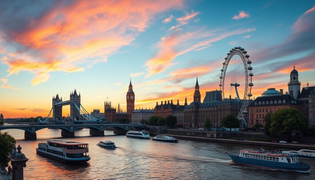 Die Themse: Londons majestätischer London River heute